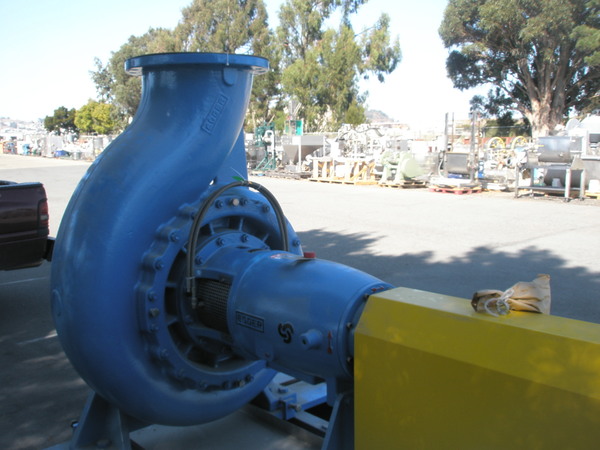 12000 GPM, Egger #E0-11-400, centrifugal pump, 1000 HP, Stainless Steel ...