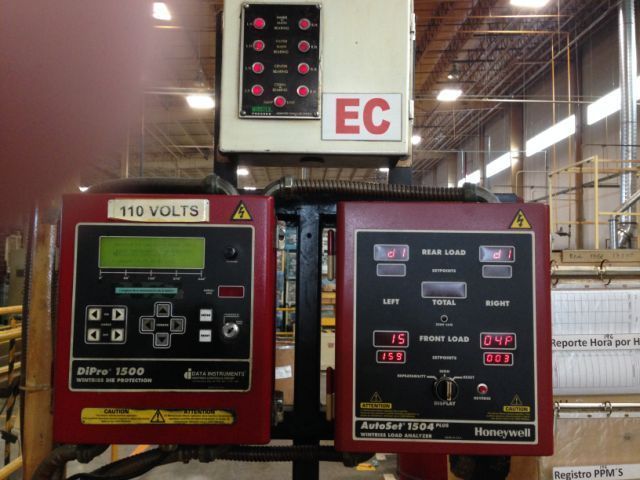 800 Ton, Minster #E2-800, straight side double crank press, 6" stroke ...