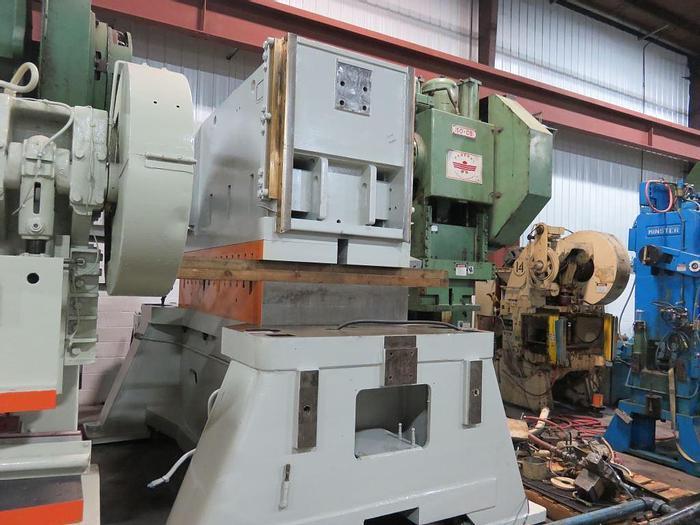 800 Ton, Minster #E2-800, straight side double crank press, 6" stroke ...