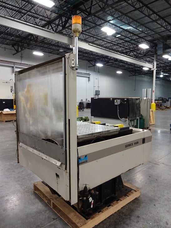 Midaco Series 40A, 5200 lbs clamping force, 1-1/2" pallet thickness, 40 ...