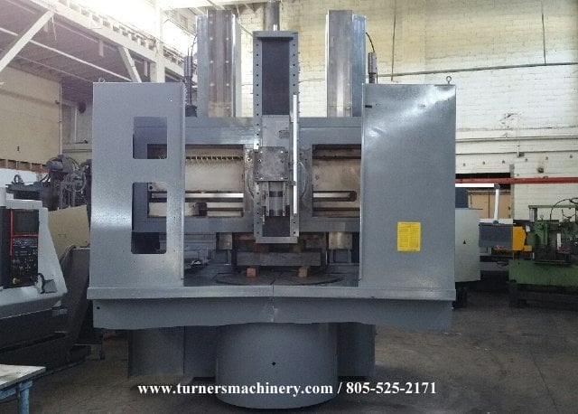 Springfield #48ESR, vertical universal grinder, 48" diameter, 60" swing ...