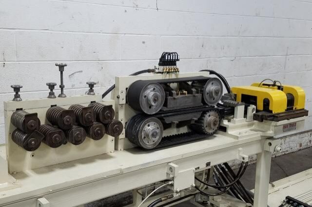 Burr Oak #VBHB, vertical bend hairpin bender cell, Burr Oak coil feed ...