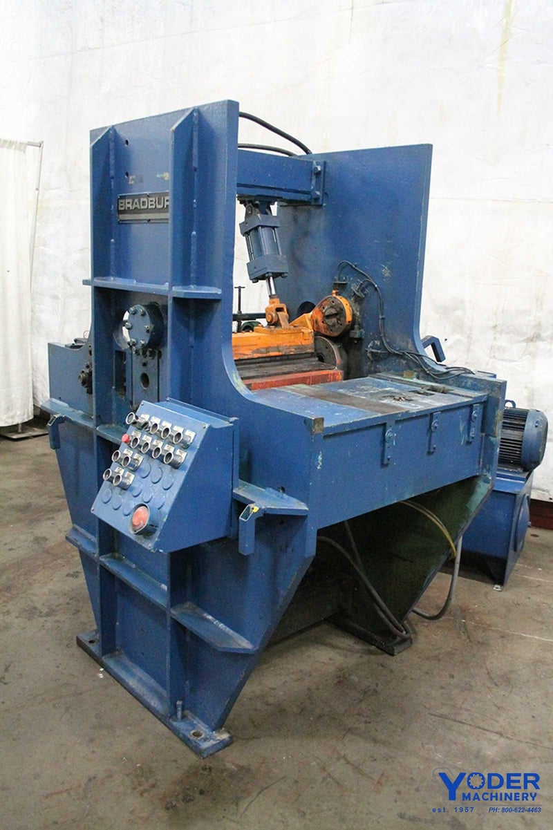 Bradbury, wing bender, 28" width, 15 HP, hydraulic clamp & bending ...