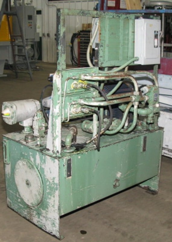 7.5 HP Vickers, double vane pump, 21 gpm to 500 psi, 5 gpm to 2000 psi ...