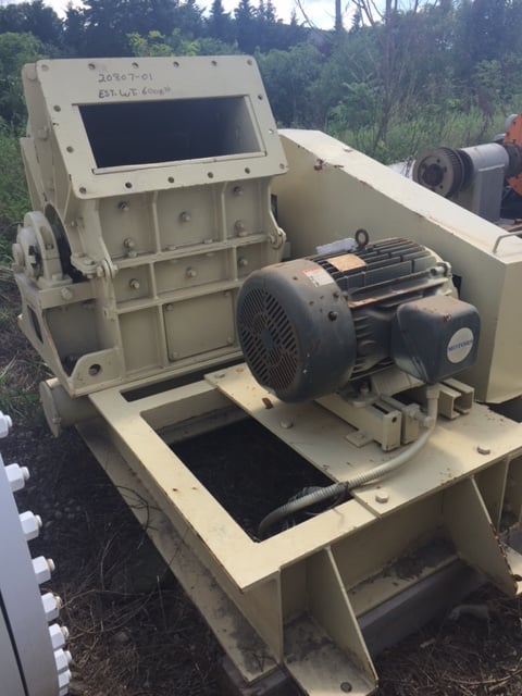 Jeffrey, hammermill, 24" x 8", 40 HP, swinging hammers for Sale ...