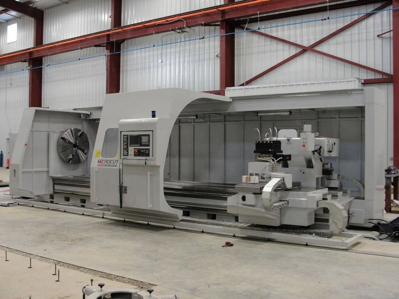 51" x 157" Microcut, 38.5"cross slide, Fanuc OiTD, new machine, 2016 ...