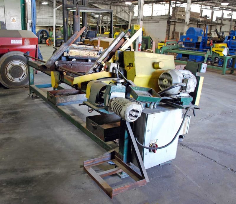 Burrmaster #1, brush deburring machine 3" OD x 96" max., #3375 for Sale ...