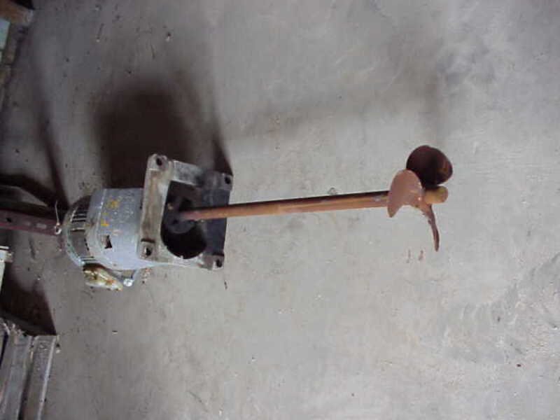 1 HP Lightnin mixer/agitator, motor is explosion proof (XP), 230/460 V ...