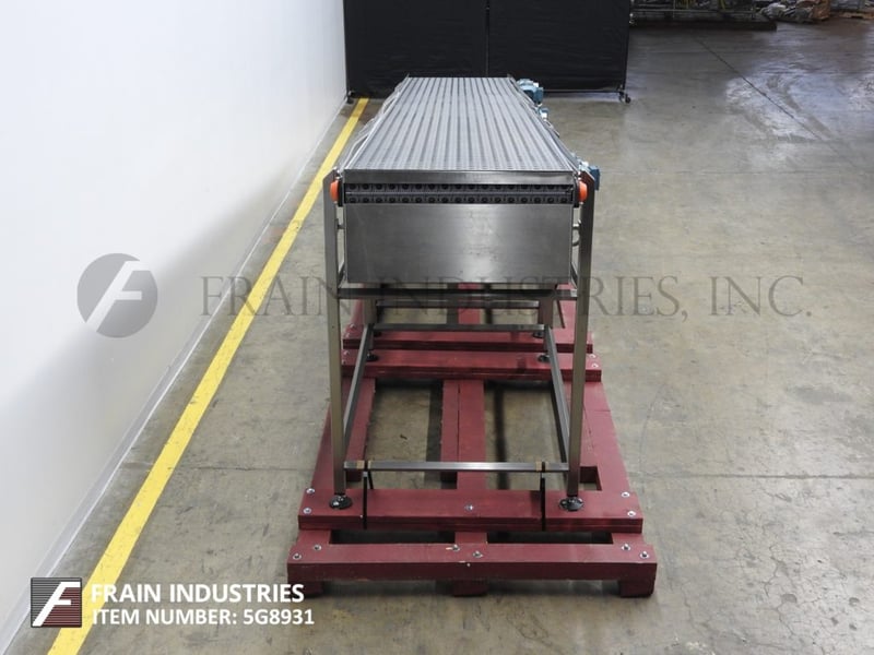 34" wide x 20' long, Intralox #ARB, activated roller belt conveyors ...