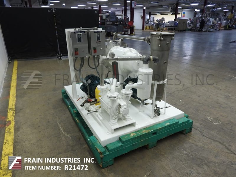 Cornell #D-16, Stainless Steel Sanitary Versator with vacuum system, 7. ...