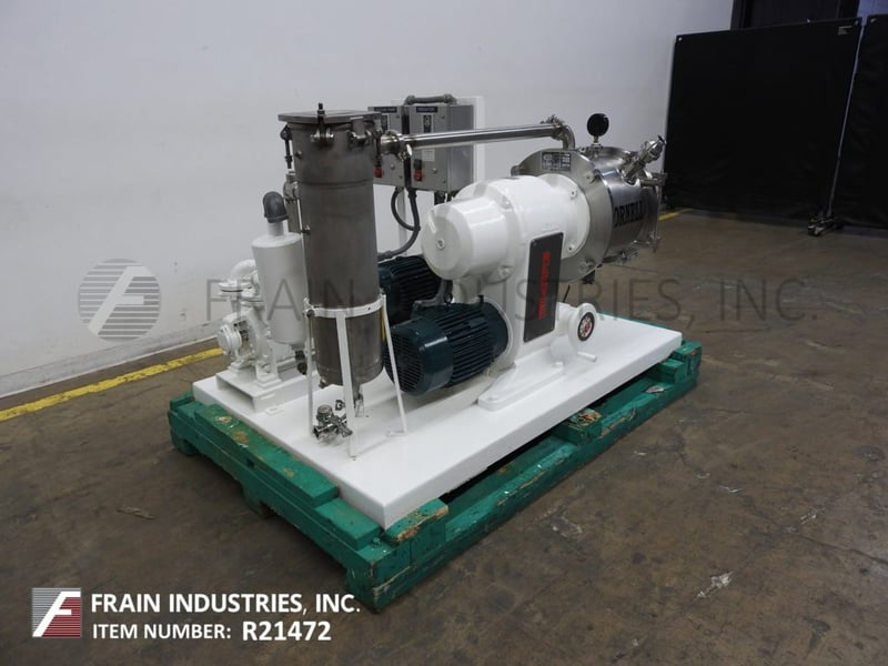 Cornell #D-16, Stainless Steel Sanitary Versator with vacuum system, 7. ...