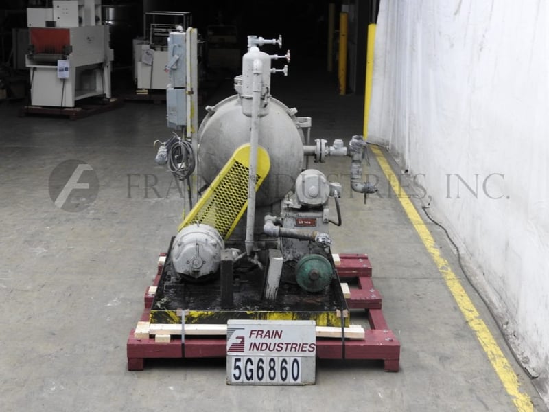 Cornell #D-26, Versator, deaerator, with vacuum system rated from 5-125 ...