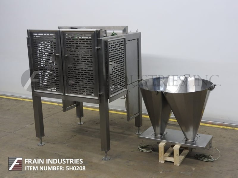 Multipond #UGS, 6 lane / 2 row distribution system, 100-300 weighing ...