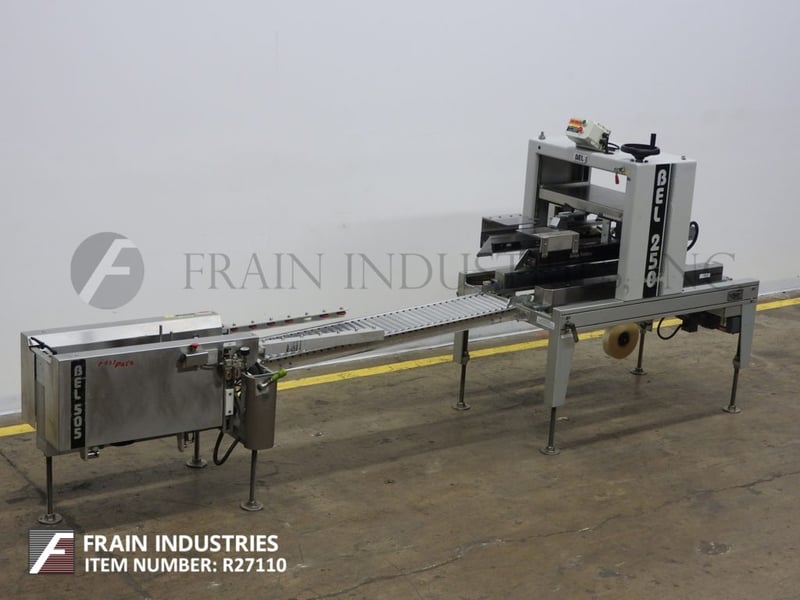 Belcor #250/505, automatic, uniform top and bottom case taper, 1-25 ...