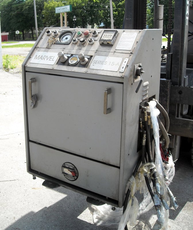 15" x 20" Marvel #15A4/M1, 1" blade, measuring system, power clamping ...