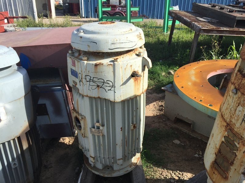 200 HP 1780 RPM U.S. Motors, Frame 447VPA, TEFC, VSS, vertical solid ...