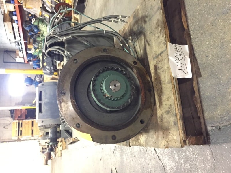 50 HP 3555 RPM General Electric, Frame 324TSD, 121/60 amp, ODP, 230/460 ...