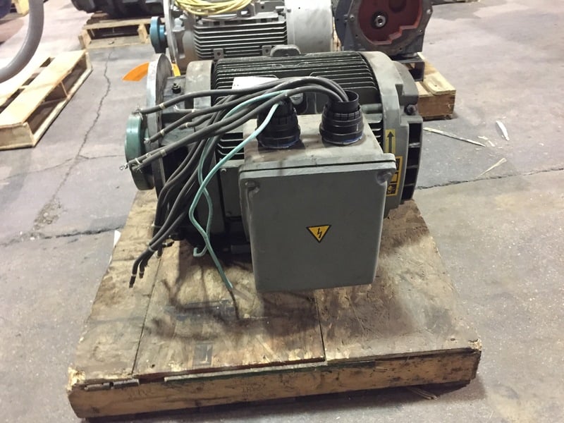 50 HP 3555 RPM General Electric, Frame 324TSD, 121/60 amp, ODP, 230/460 ...