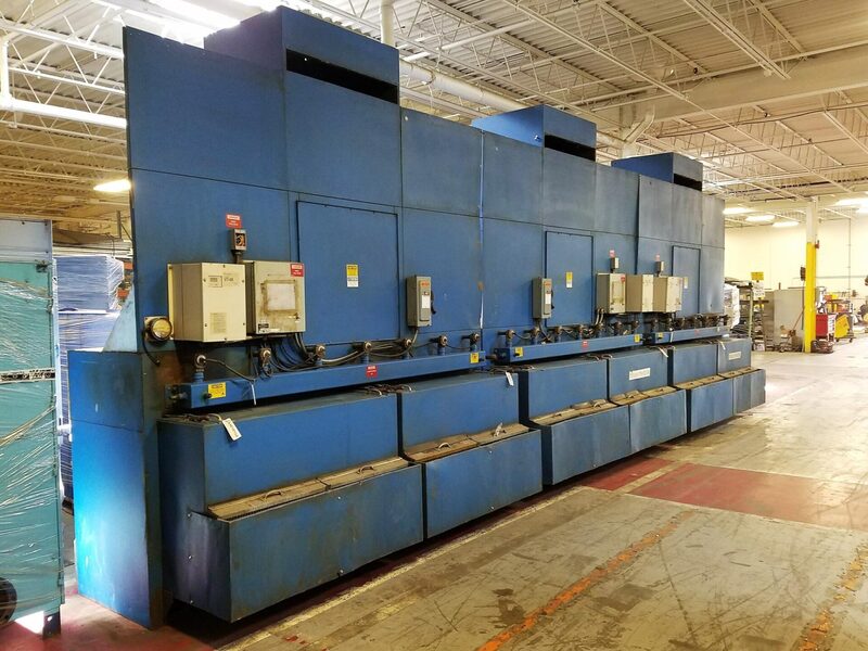 30000 cfm Filter-1, booth dust collector, (3) Dustron power modules, (3 ...