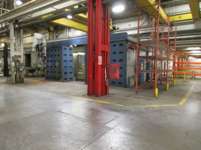 30000 cfm Filter-1, booth dust collector, (3) Dustron power modules, (3 ...