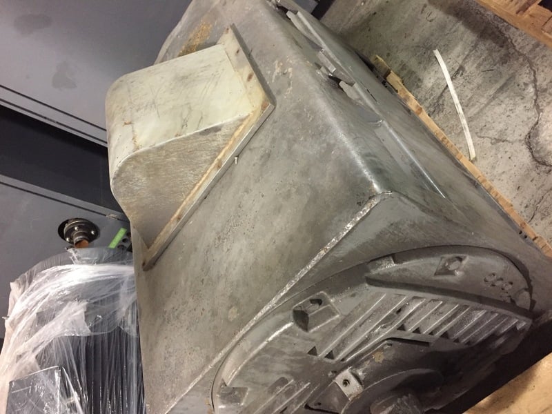 900 HP 1770 RPM General Electric, Frame 8210S, ODP, 200 amp, 2300 Volts ...
