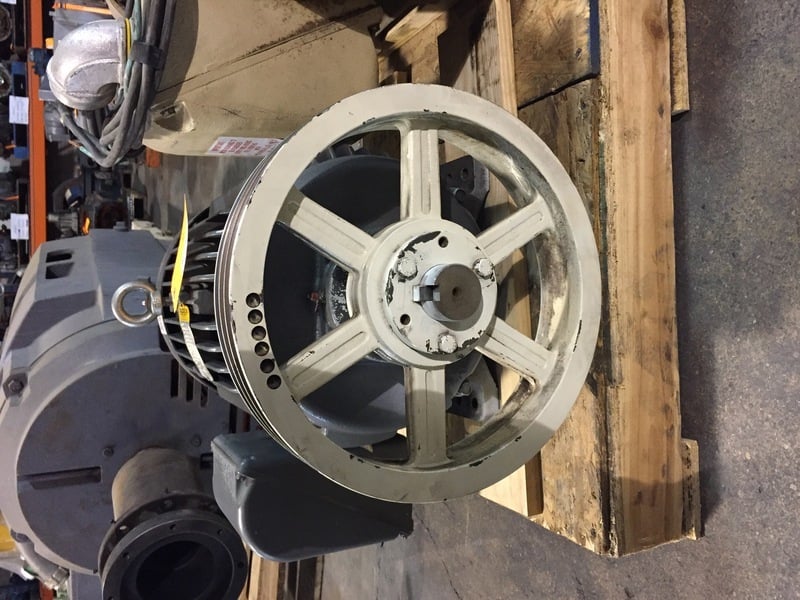 30 HP 1760 RPM Baldor, Frame 286T, TEFC, 72/36 amp, 230/460 Volts for ...