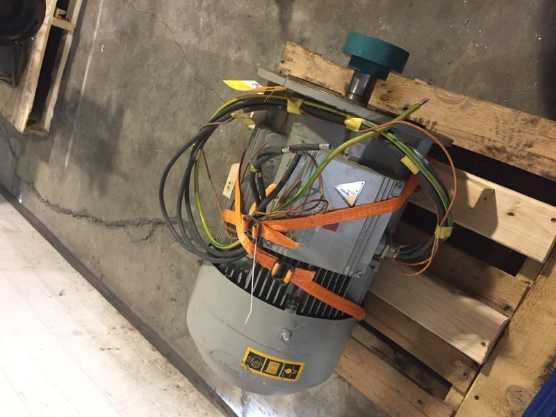 40 HP 6110 RPM Siemens, Frame 160L, TEFC, 62 amp, 400 Volts for Sale ...