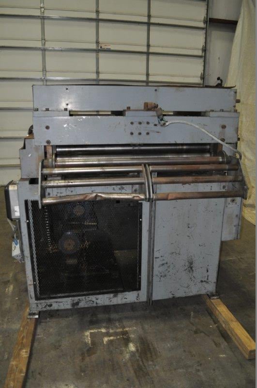 48" x .075" Jaybird #PS7-4805S, 7-roll straightener, 3" dia.rolls, good ...