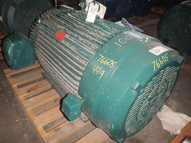 250 HP 3600 RPM Reliance, Frame 449TS, TEFC BB, 2300 Volts for Sale ...