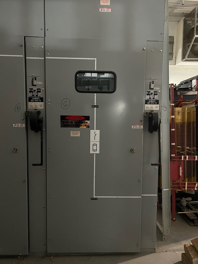 Switchgear Unit, 25 KV / 600 Amp, Fusible load break switch Nema 1 ...