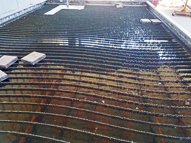 Flow #Mach-2-2031B, 30 HP intensifier pumps 60k PSI, 6' x 10' table ...