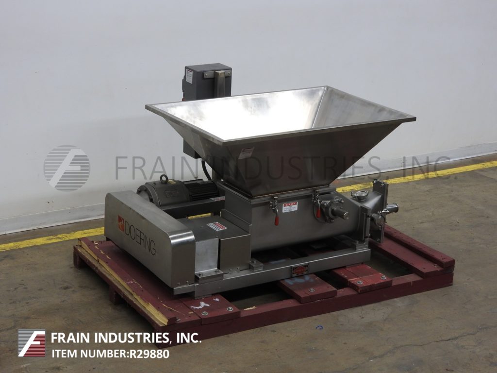 Doering #3PFL, 3 ft, Stainless Steel, twin screw pump feeding system, 1 ...