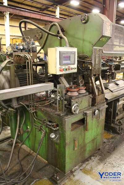 1/2" -3" Haven #873, tube cutoff system, dual blade shear cutting, 2000 ...