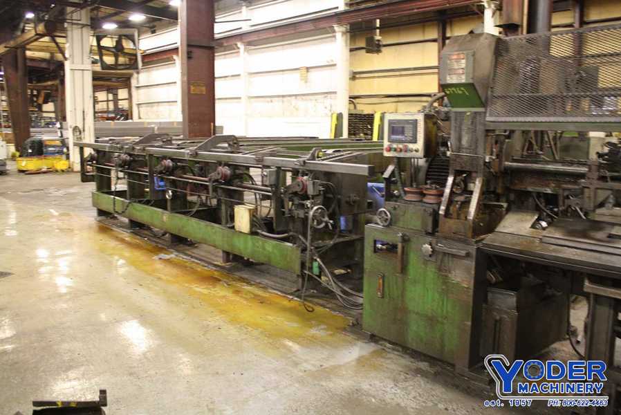 1/2" -3" Haven #873, tube cutoff system, dual blade shear cutting, 2000 ...