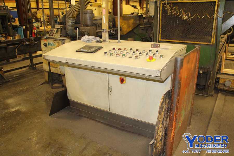 1/2" -3" Haven #873, tube cutoff system, dual blade shear cutting, 2000 ...