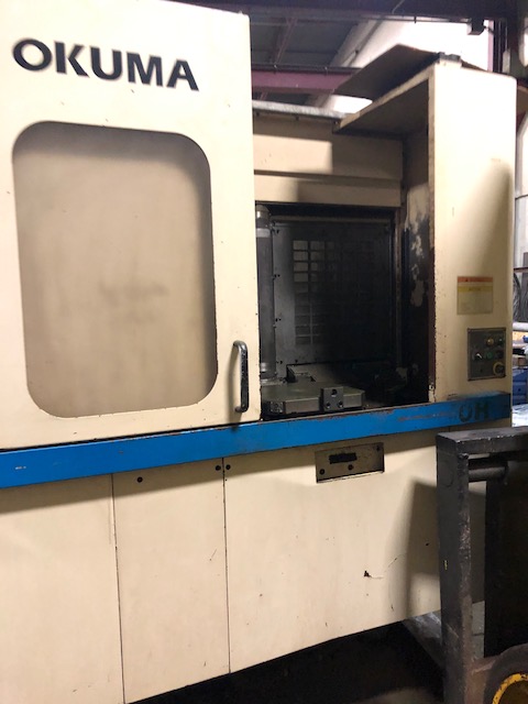 Okuma #MX-40HA, horizontal machining center, 22" X, 24" Y, 22" Z, 60 ...