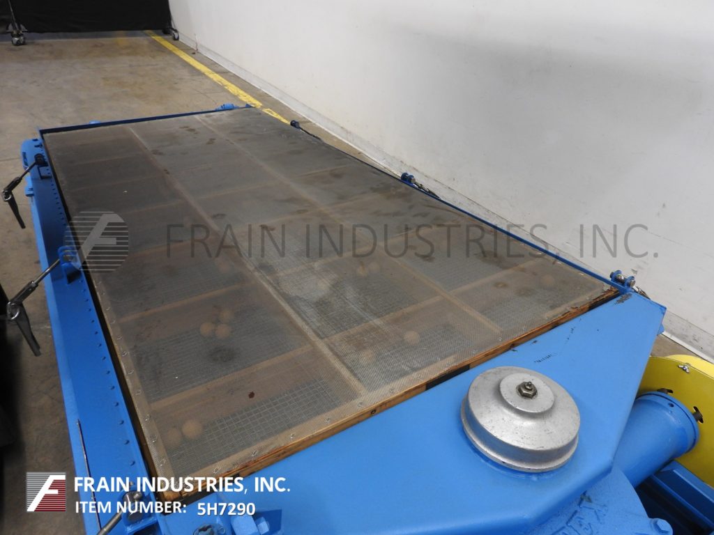44" x 88" Rotex #21GP, single deck, vibratory sifter, top cover with ...