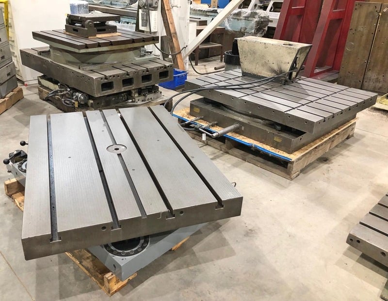 Rotary Tables-R-Us, all makes & sizes, small to big, G & L, DeVlieg ...