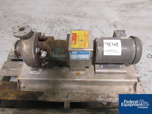 Summit #2196, Stainless Steel, 1" x 1.5" x 6" impeller, 150 psi on base ...