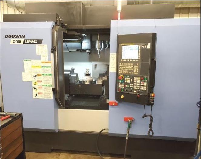 Daewoo Doosan #DNM-350/5AX, vertical machining center, 30 automatic ...
