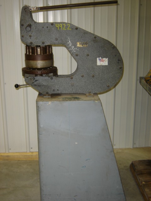 Rotex #12lF1.50, Hand Punch Press, 12" Throat, 12 Station for Sale ...