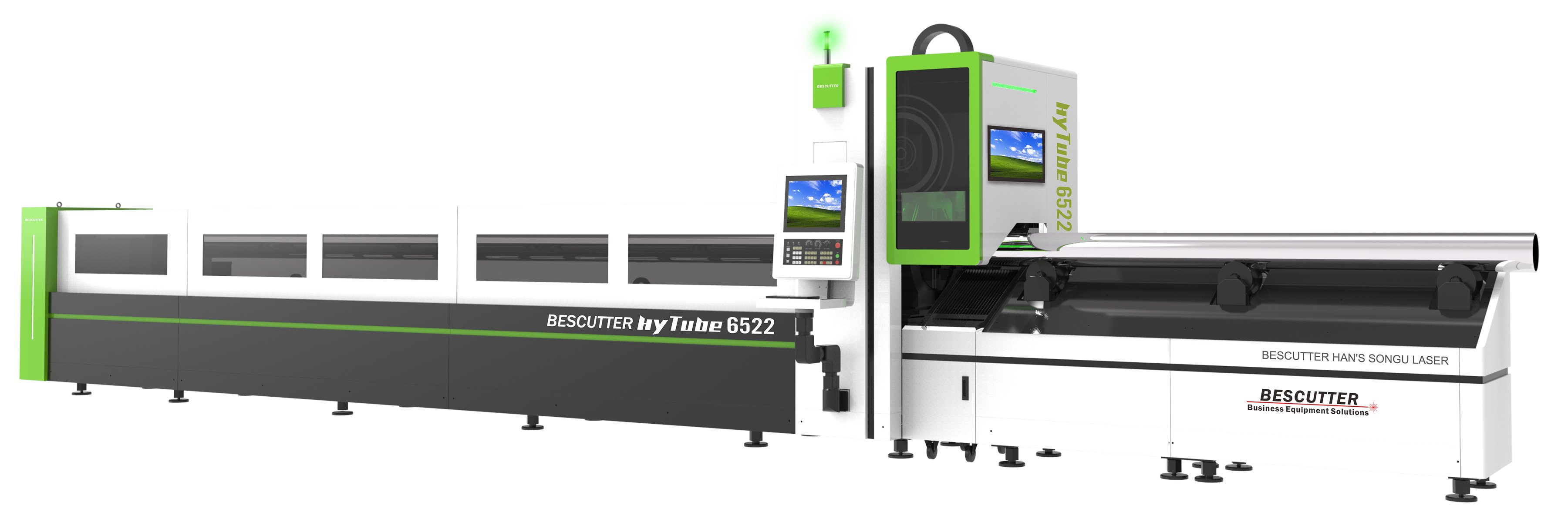 Bescutter #Hytube-HT-6522, laser cutting system, 3000 watt, FastCut CNC ...
