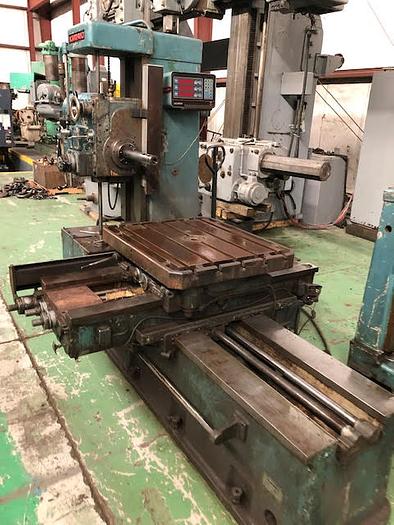 3" Kuraki, horizontal boring mill, S/N 622, 1967 for Sale | Surplus Record