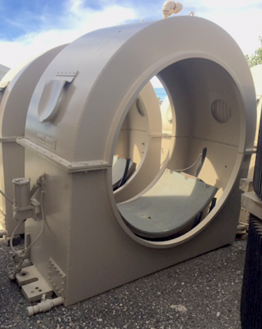 14.5' x 28' Allis-Chalmers, ball mill, 3000 HP, Configured for wet ...