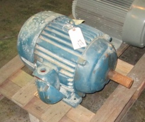 25 HP 1800 RPM Electric Motor, Frame 284T, 230/460 Volts for Sale ...