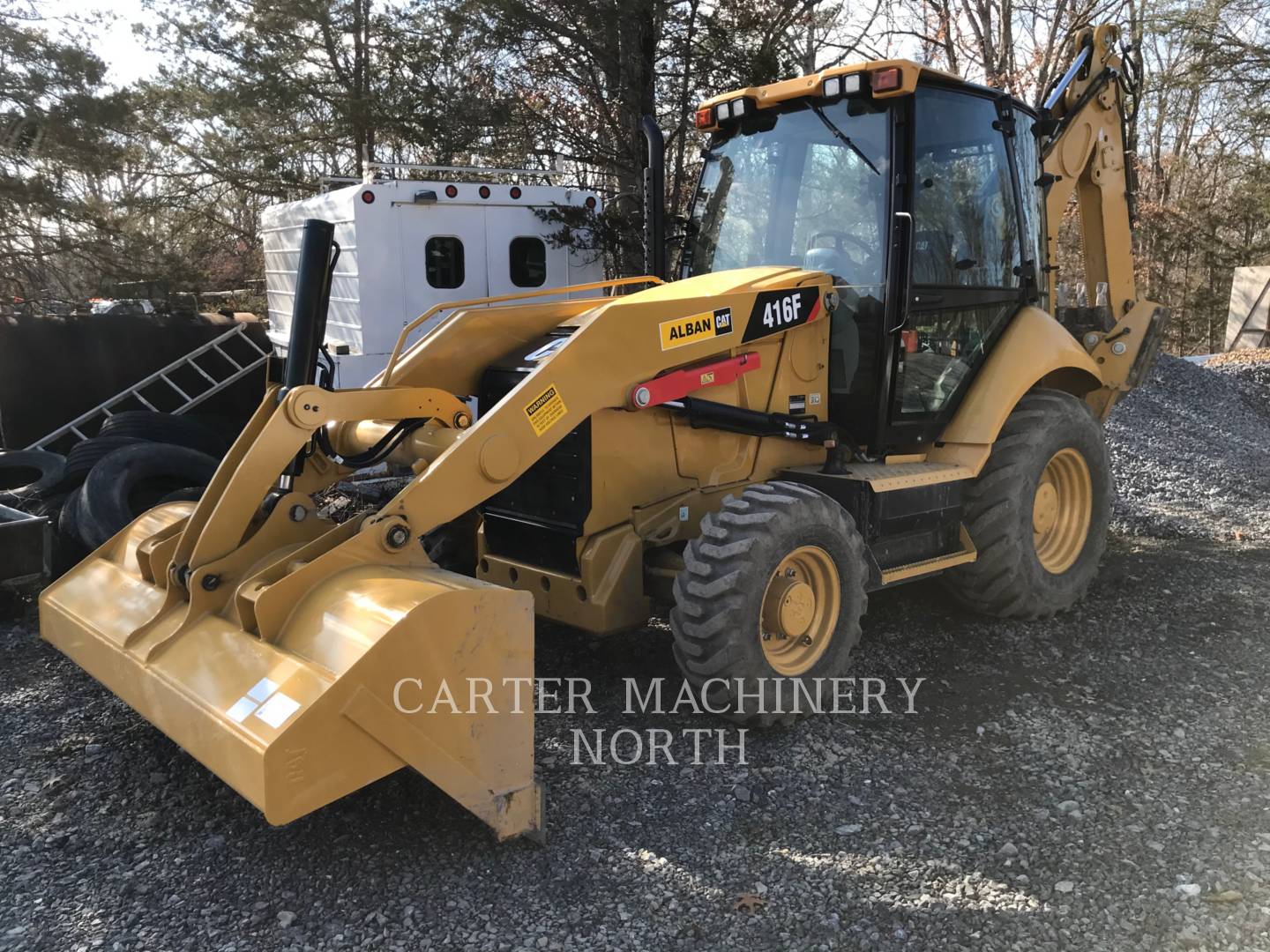 Caterpillar 416F, Backhoe Loader, 82 hours, S/N: 0KFS02156, 2015 for ...