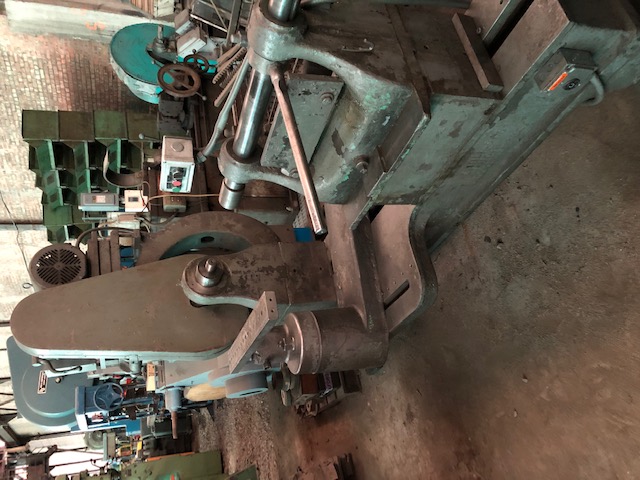 50" Bliss #6, very heavy duty, w/ 10" risers, 4-speed Drive-All gear ...