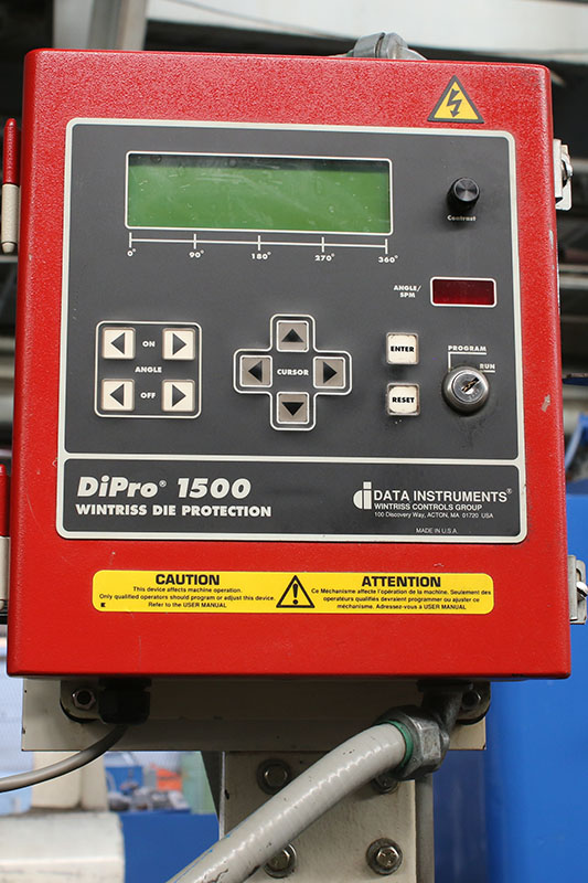75 Ton, Minster #7, Flywheel Type Obi Punch Press, 4" stroke, 17.5 ...