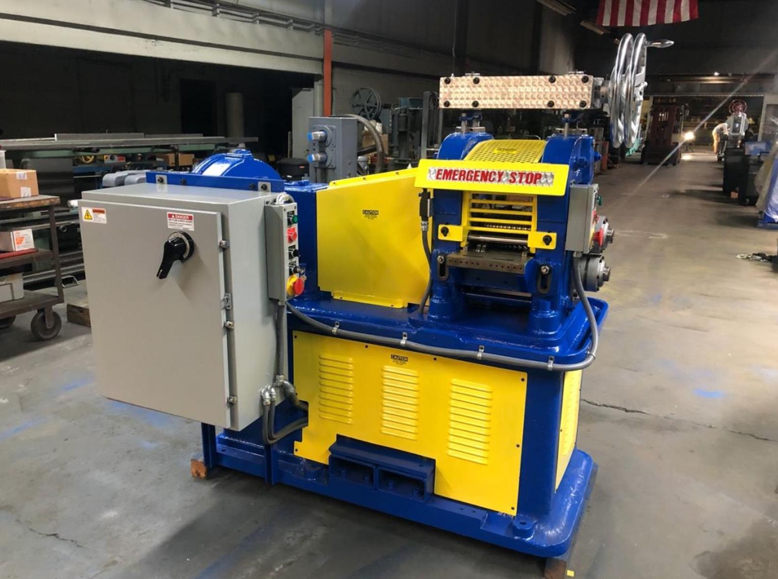 5" x 8" Standard Machinery, 2 hi rolling mill, 60-62 Rockwell C roll ...