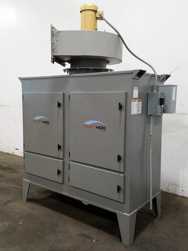 2500 cfm UAS Dust Hog F2500 fume dust collector for Sale Surplus Record